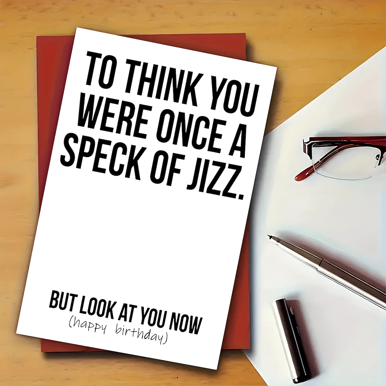 Humorous Birthday Cards For Adults, Funny Naughty Joke Themes, Paper ...