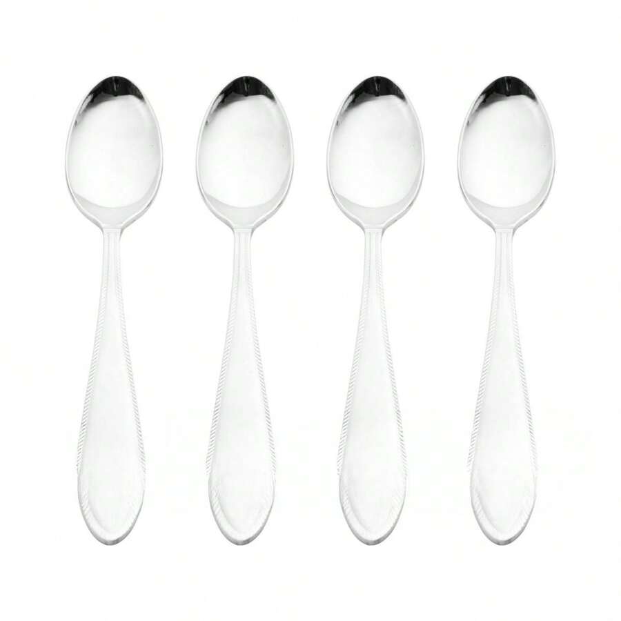 Taste The Art Of Coffee, A Set Of 4 Stylish Coffee Spoons, Add A Touch ...