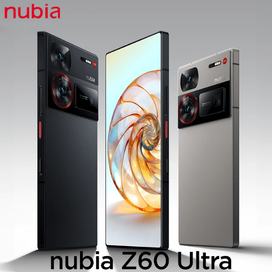 nubia Nubia Z60 Ultra 5G Phone Photographer Edition, צג AMOLED בגודל 6.8 אינץ', Snapdragon 8 Gen ...