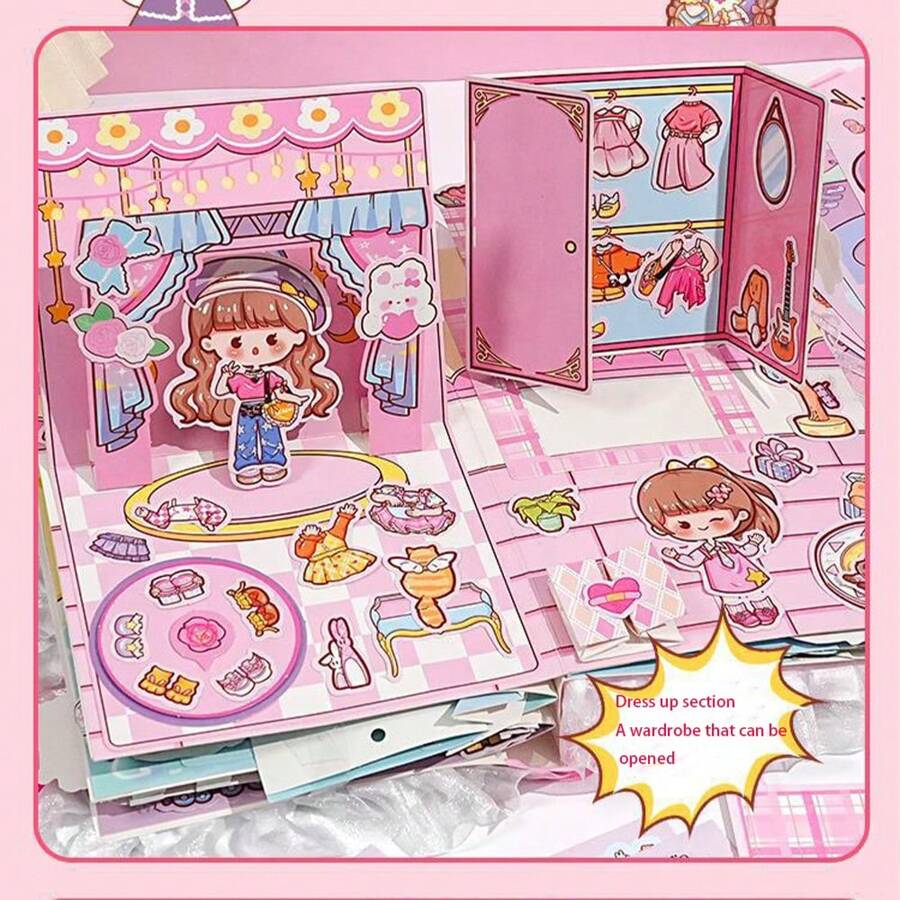 Free Cutting Edition Of Quiet Book DIY Material Package, No Need To Cut ...