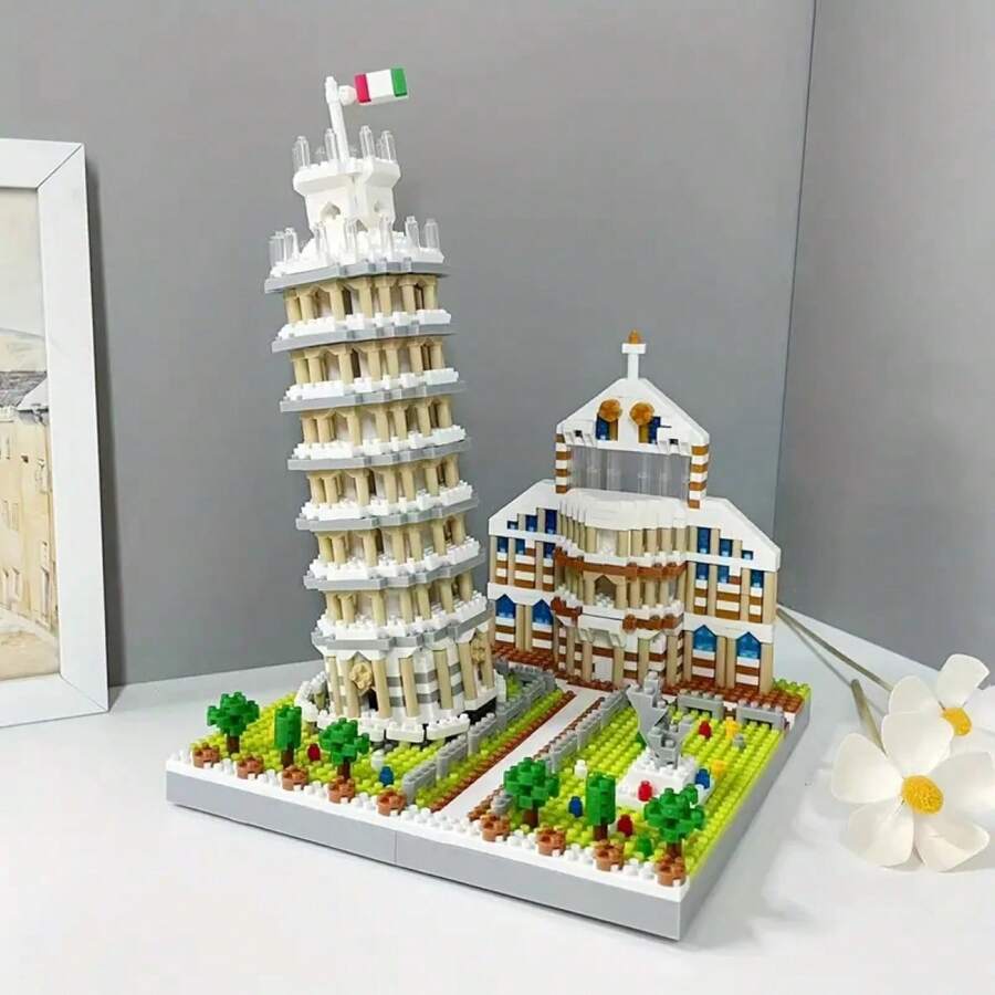 World Famous Landmark Building Construction Blocks Set, Adult Building ...