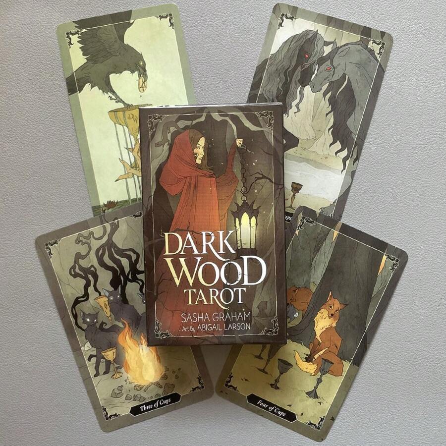 Dark Wood Tarot Family Gathering Chess Cards Board Game Deck Fortune ...