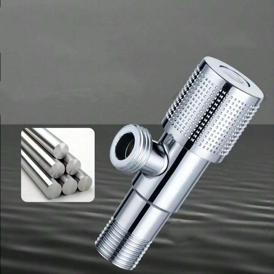 201 Series Stainless Steel Angle Valve, 1 Inlet 1 Outlet, High Flow ...