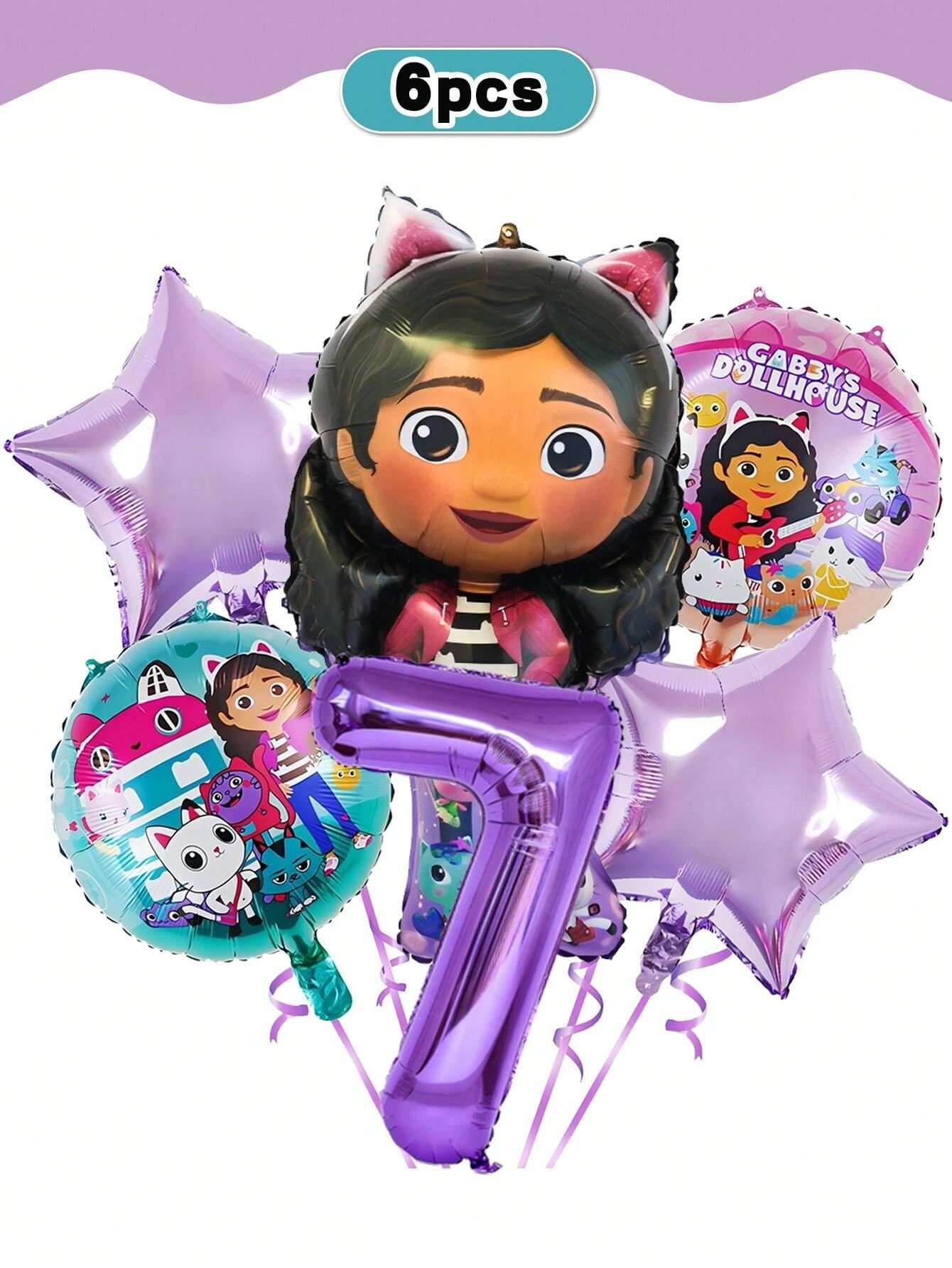 Gabbys Doll House Balloons, Party Collection, Party Accessory ...