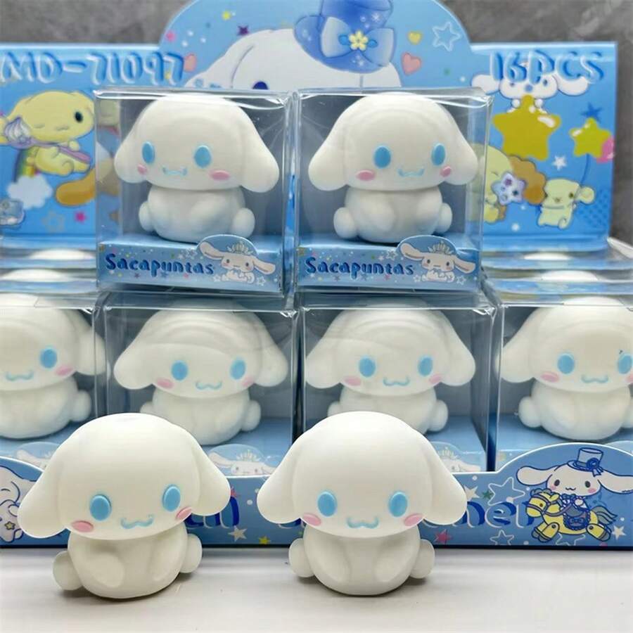 Sanrio Cute Cinnamoroll Pencil Sharpener Sanrio Figure Single Hole Pencil Sharpener For Children ...