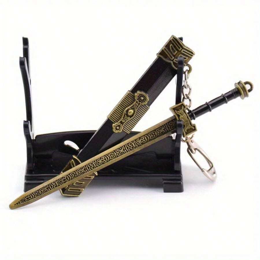 7-Piece Set Of Miniature Ancient Famous Swords With Sheaths - Toy ...