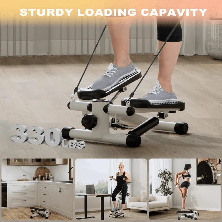 Steppers For Exercise, Adjustable Height MiniStepper With Resistance ...