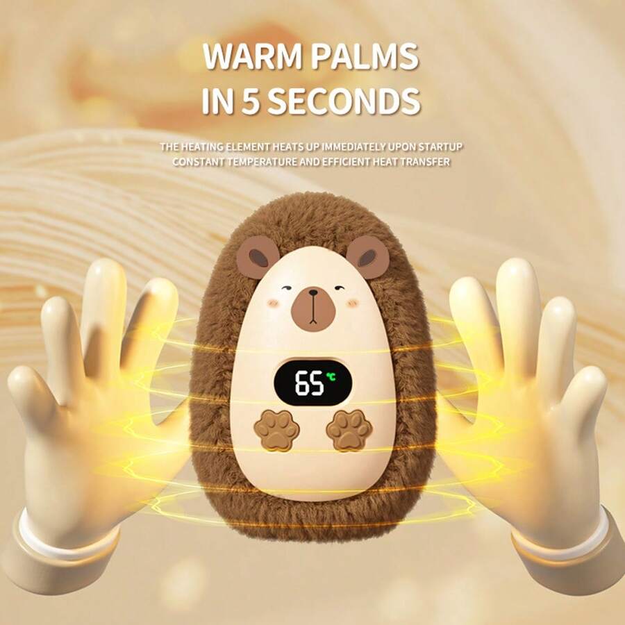1pc Mini Cartoon Hand Warmer Heater Portable Intelligent Hand Heater ...