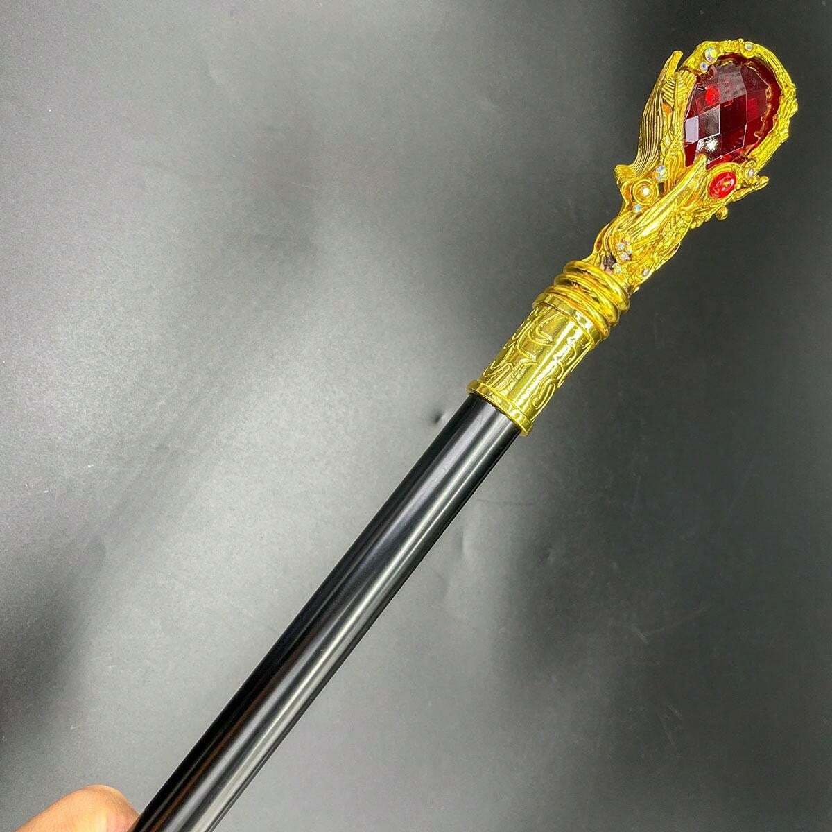 1pc Alloy Metal Civilization Scepter, Luxury British Style With Sword ...