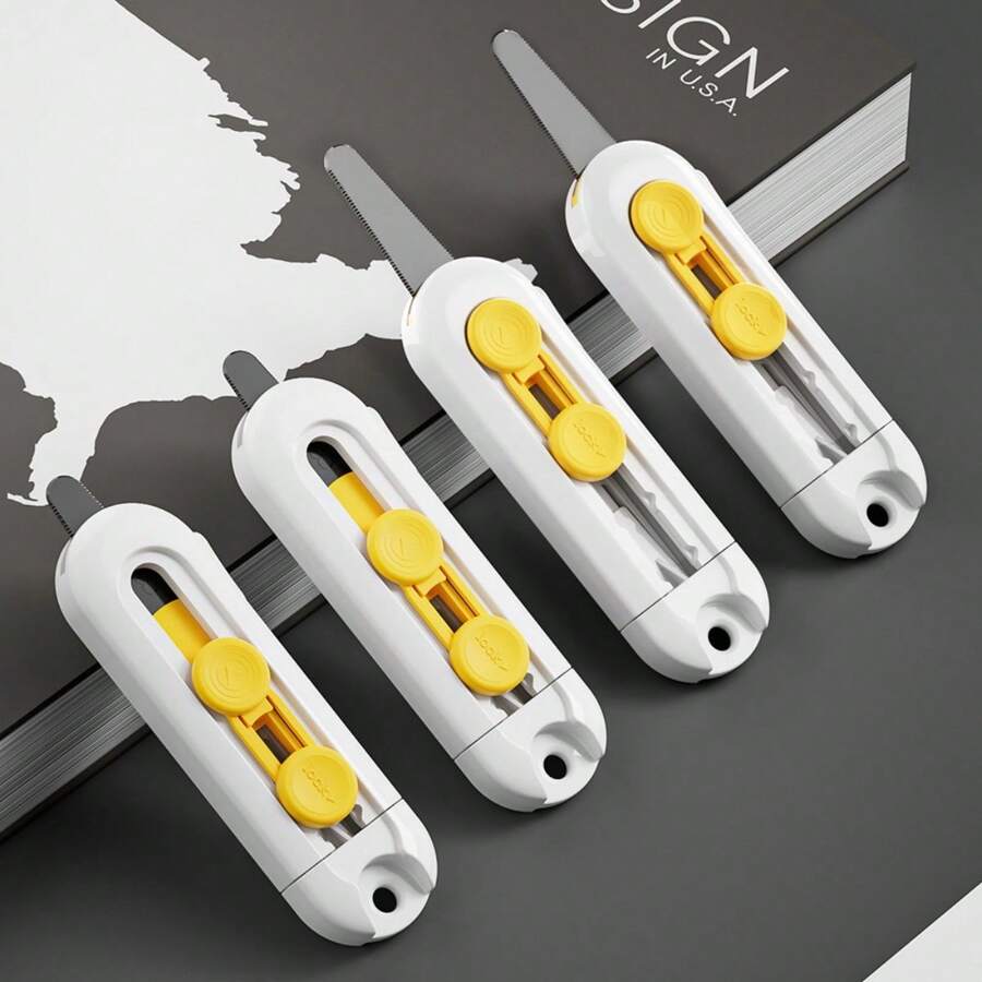 Compact Artistic Mini Box Cutter - Portable Utility Knife For Opening ...