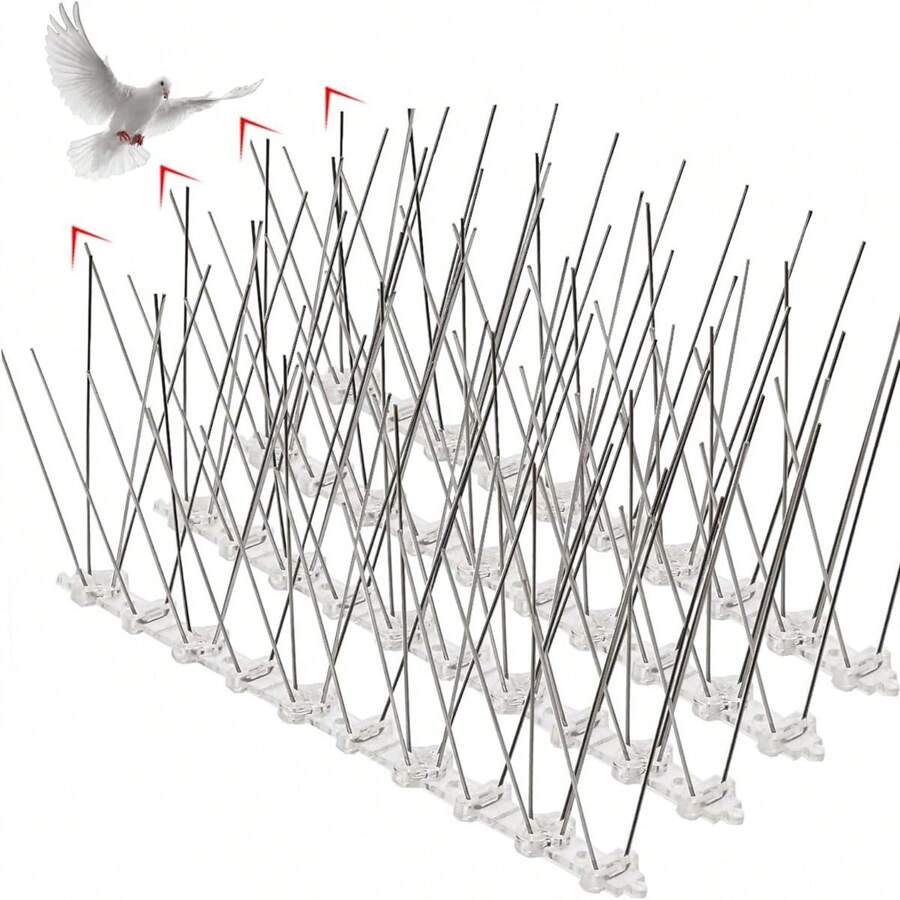 Bird Spikes, Bird Repellent Spikes Flexible Stainless Steel With ...