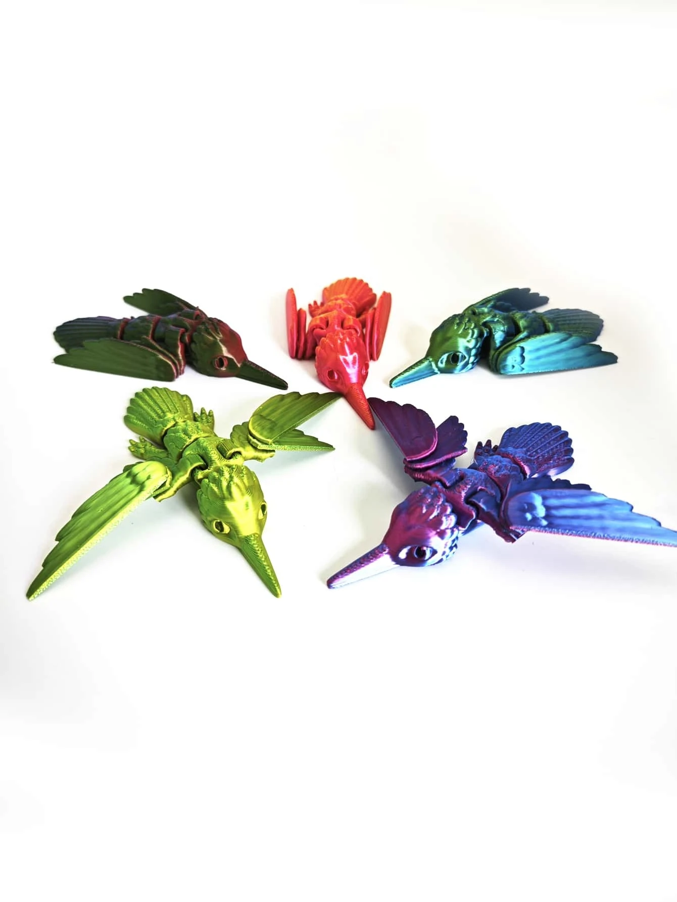 3D Printed Hummingbird Statue - Multipurpose Home And Garden Decor ...