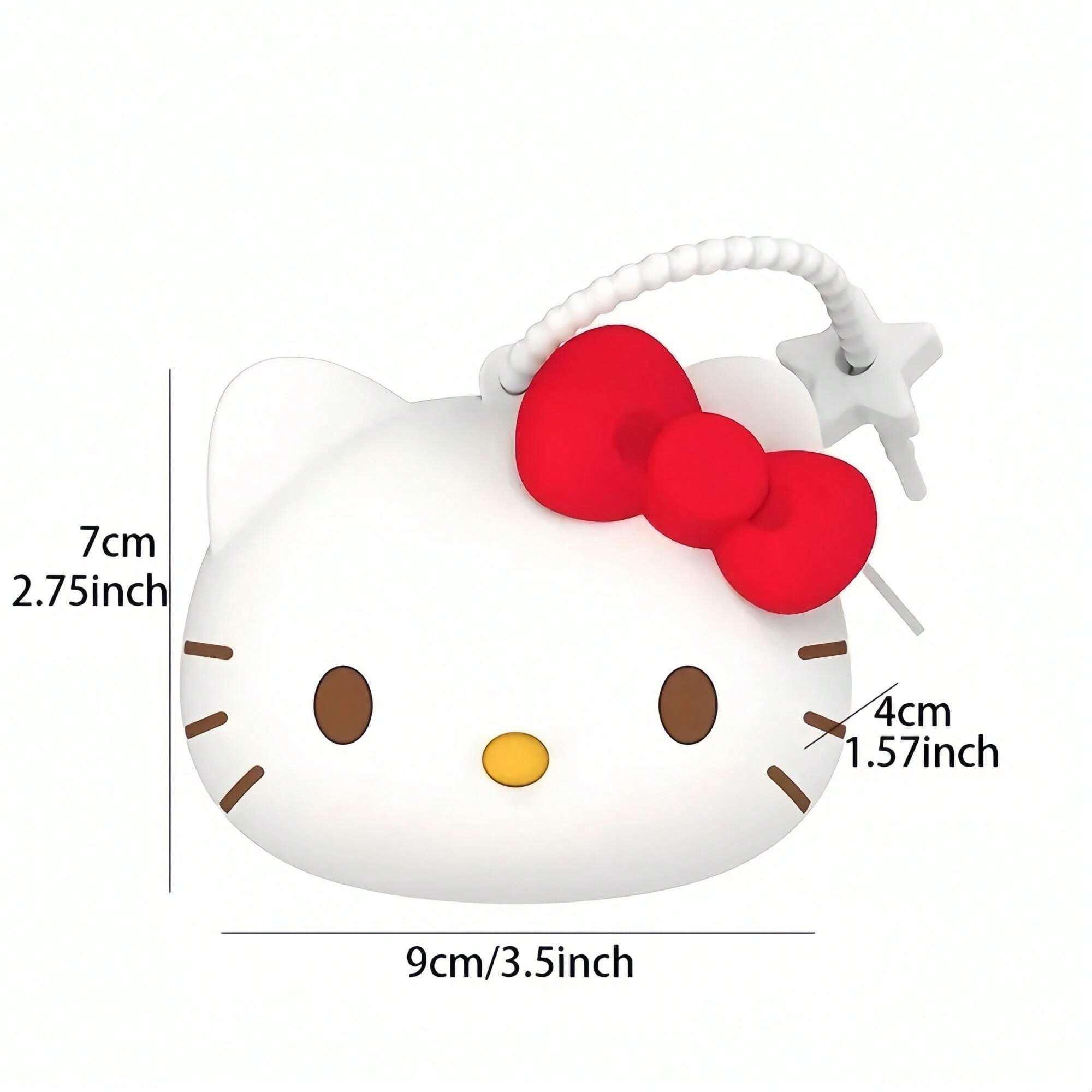 Sanrio Kawaii Sanrio Design Silicone Bag, Hello Ki Tty & Ku Romi & My ...