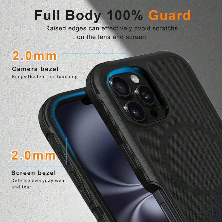 Magnetic Ring For Phone Case Compatible With Iphone 16 16Pro 16Plus 16 Promax Case [Compatible ...