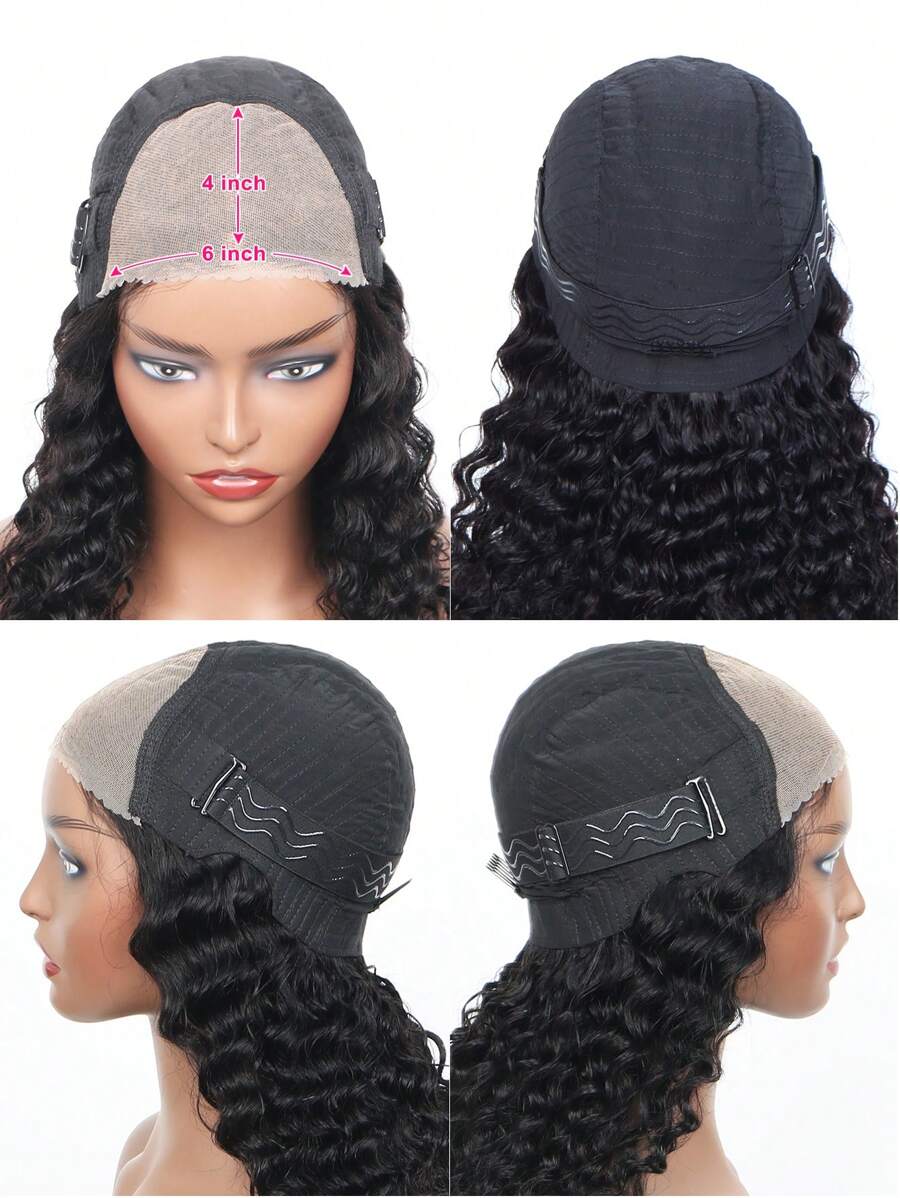 Perruque BOB frisée courte prête à porter et à emporter, cheveux ...