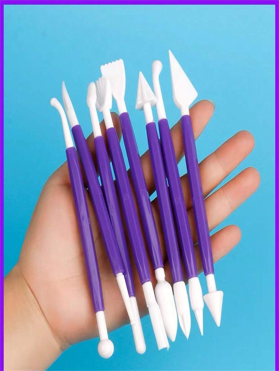 Ultra-Light Polymer Clay Tools Kit, Soft Modeling Clay Dough Embossing ...