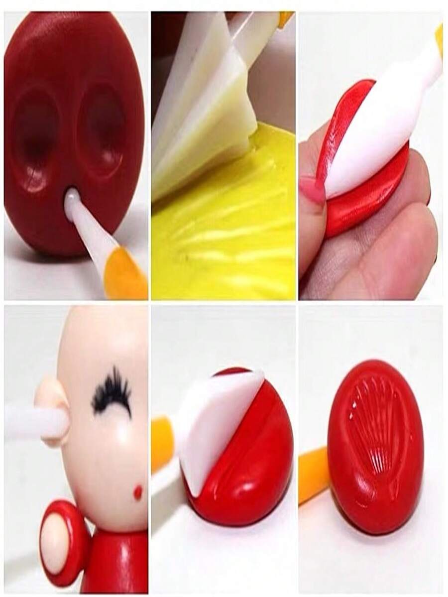 Ultra-Light Polymer Clay Tools Kit, Soft Modeling Clay Dough Embossing ...