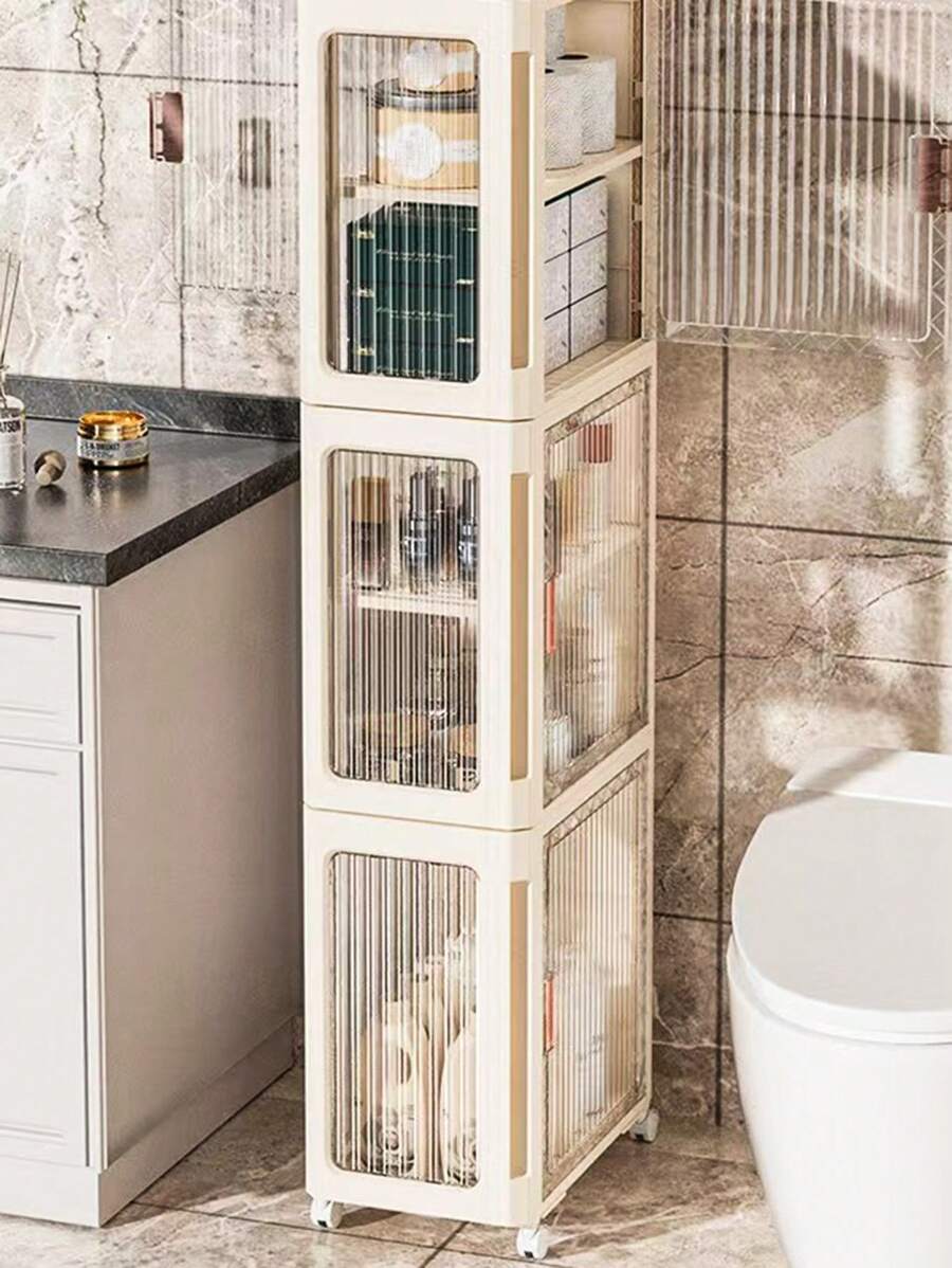 Multi-Functional Narrow Slit Storage Rack, Kitchen And Bathroom Storage ...
