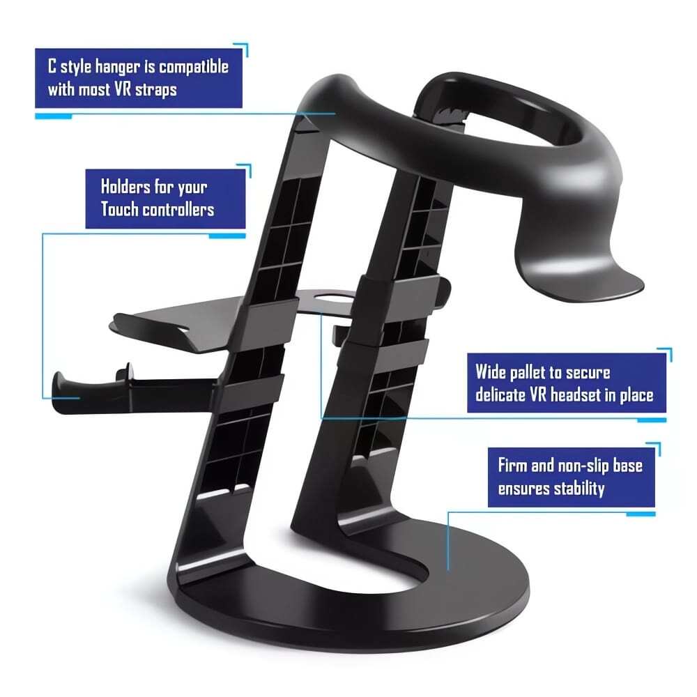 1PC Versatile VR Stand For Meta Quest 3S And More - Works With Quest 2 ...
