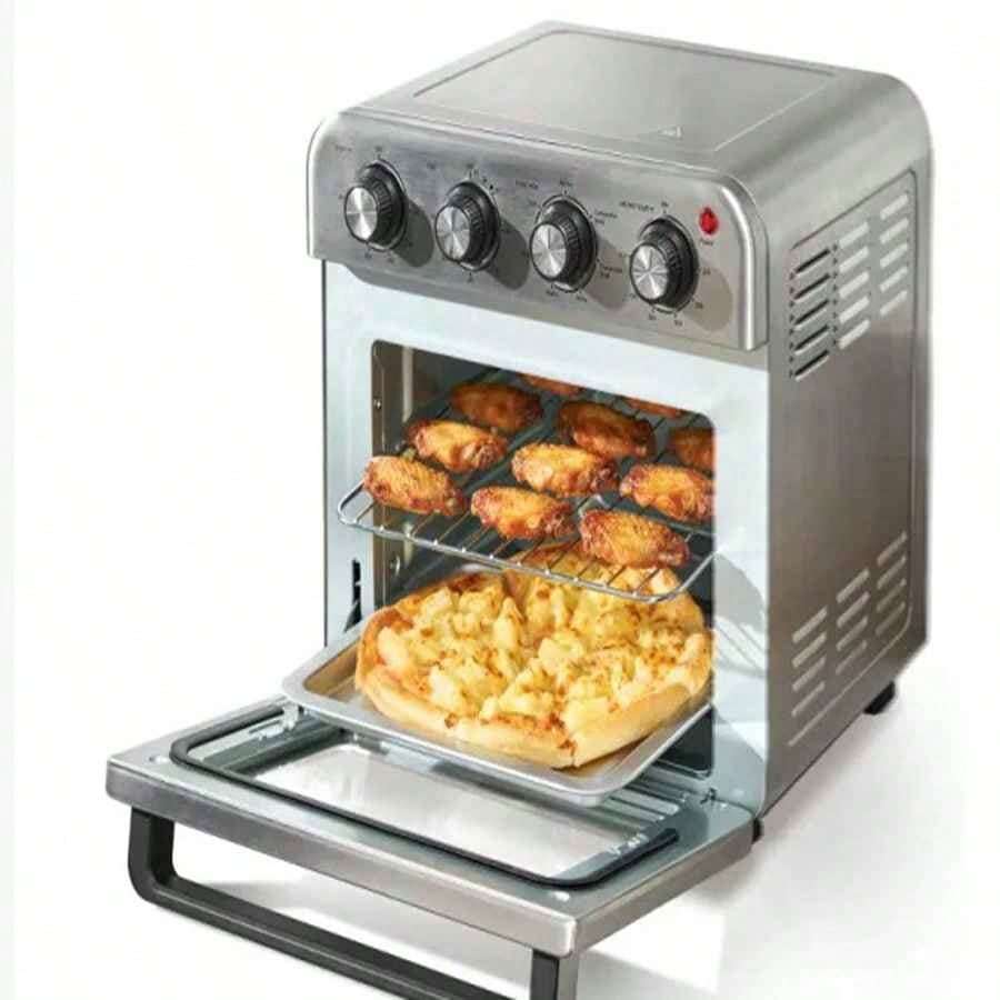 VEVOR 7-IN-1 Air Fryer Toaster Oven, 18L Convection Oven, 1700W ...