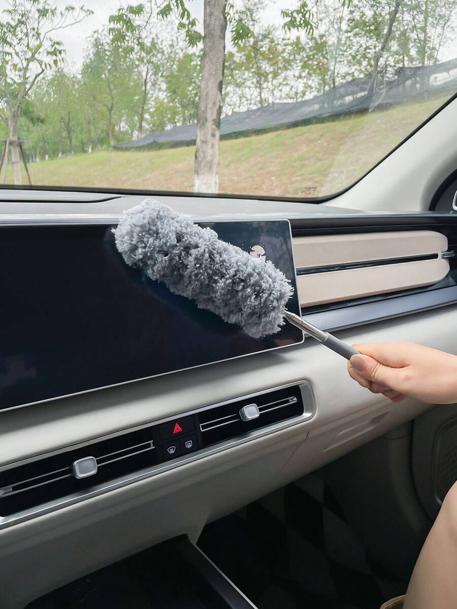 Retractable Duster, Static Electricity Dust Remover Duster, Car ...