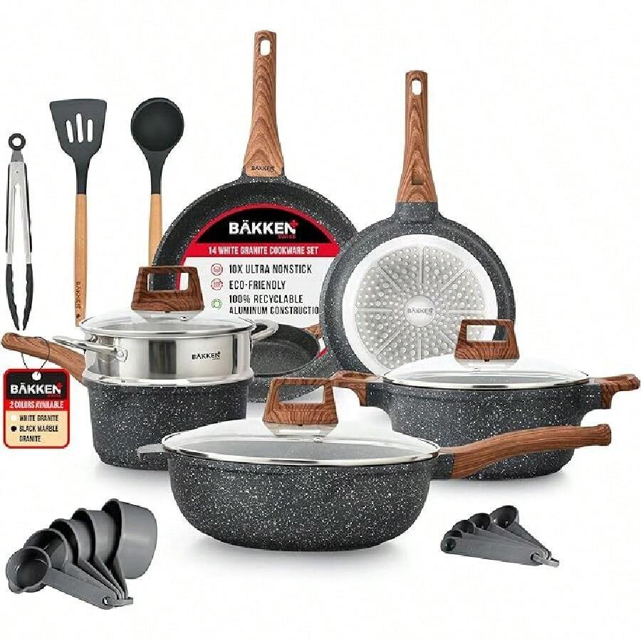 Bakken-Swiss 14-Piece Kitchen Cookware Set | SHEIN USA