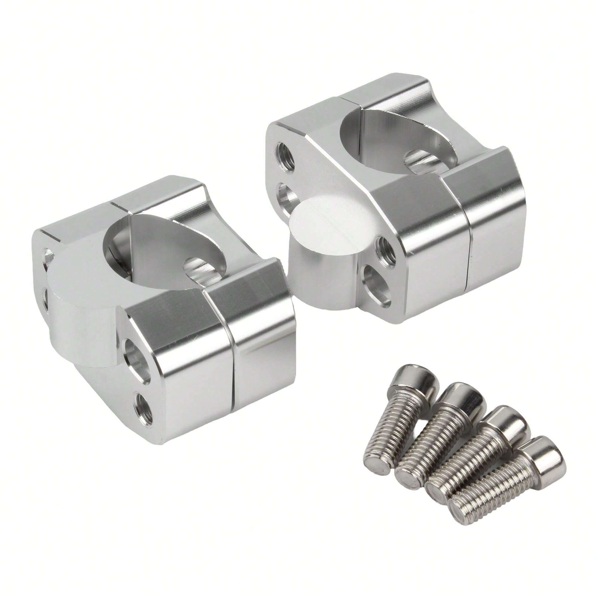 PowerMotor Rialzi Per Manubri In Alluminio CNC Da 22MM/28MM Per Moto/ATV, Adattatore Di ...