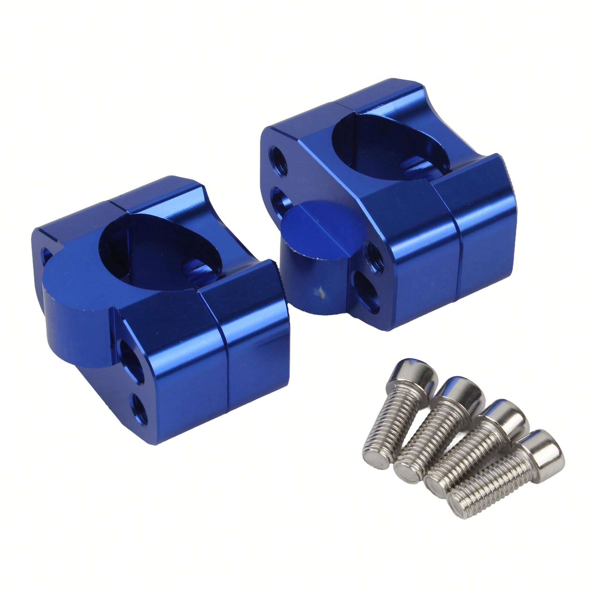 PowerMotor Rialzi Per Manubri In Alluminio CNC Da 22MM/28MM Per Moto/ATV, Adattatore Di ...