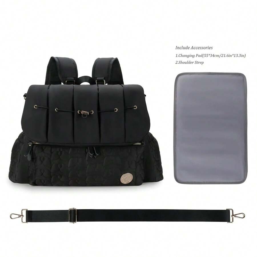 Baby Diaper Bag Pregnant Women's Hospital Newborn Nurse Bag Waterproof ...