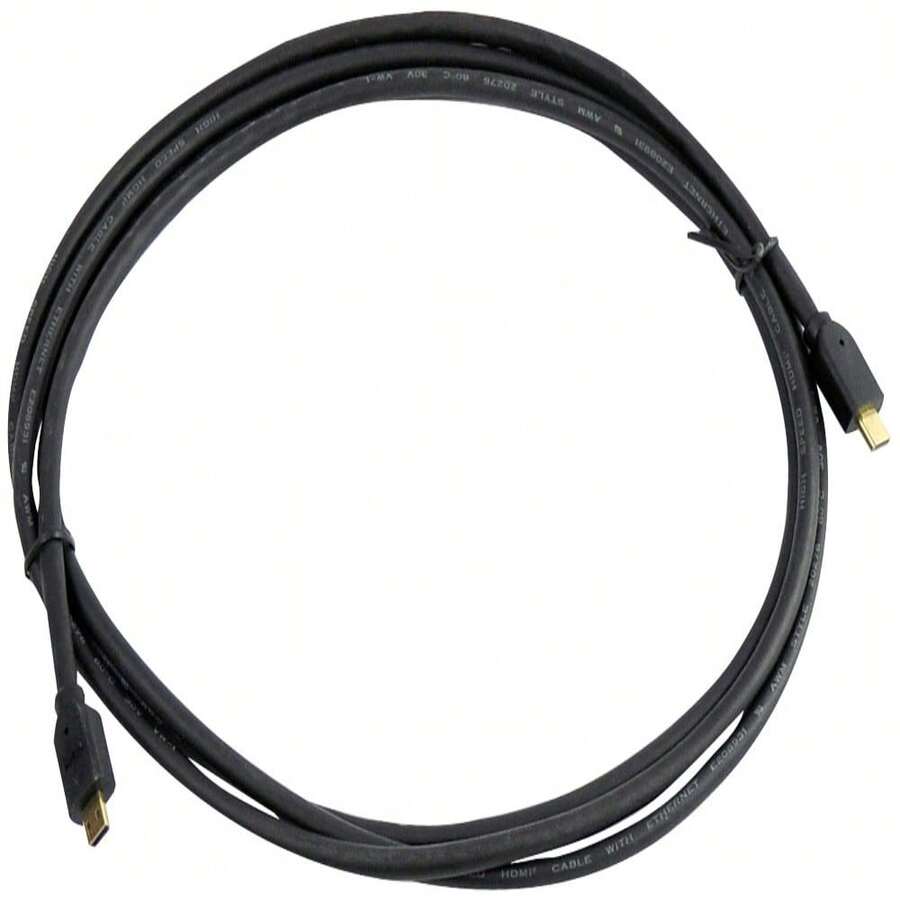 PYLE Pyle 6ft HDMI Type D (Micro) Male To Male Cable - 24K Gold-Plated ...