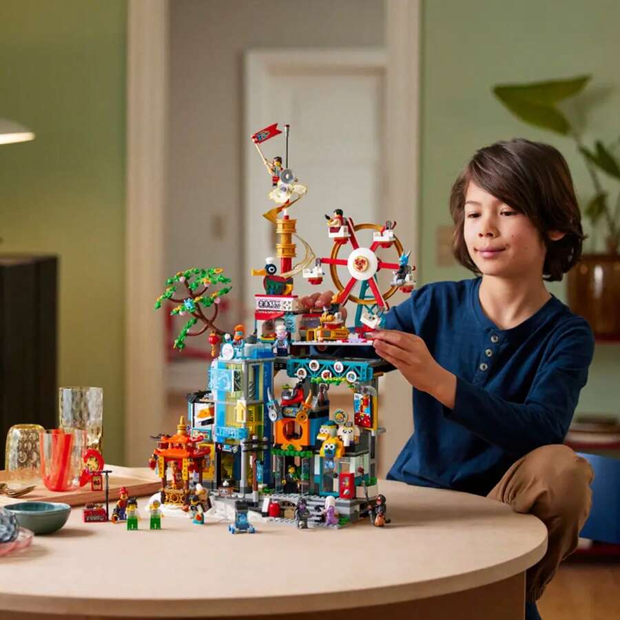 LEGO Megapolis City 5th Anniversary 80054 | Monkie Kid Building Set | SHEIN