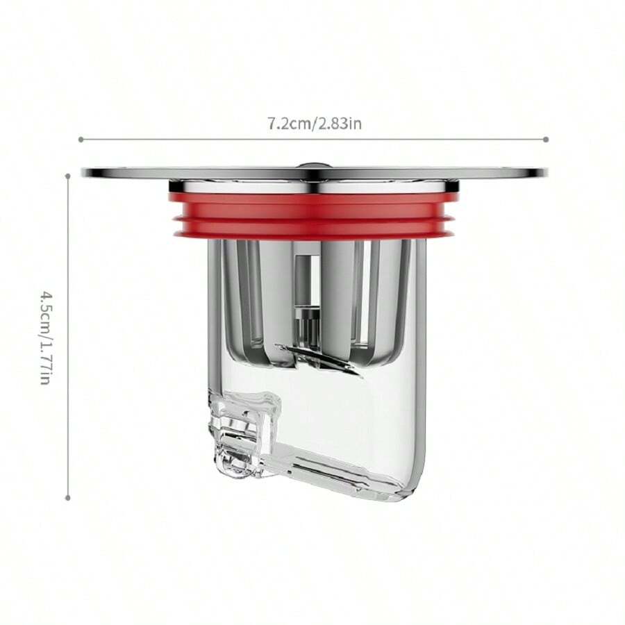 Universal Bathroom Drain Deodorizer & Anti-Pest Pipe Seal Cover, Sewer ...