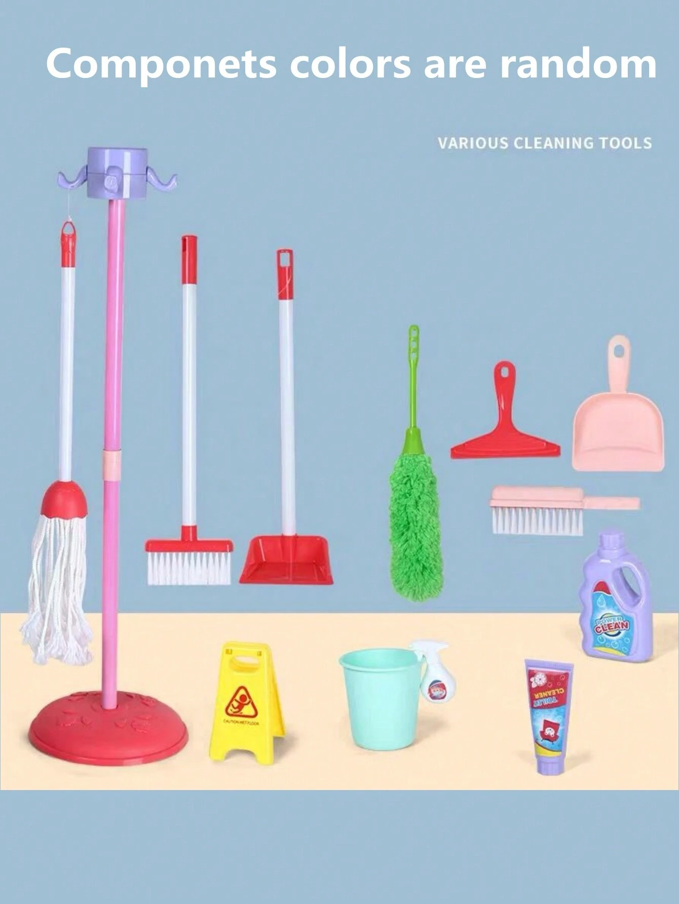Children Simulate Cleaning House Toys Hygiene Toy Set Simulate Cleaning ...
