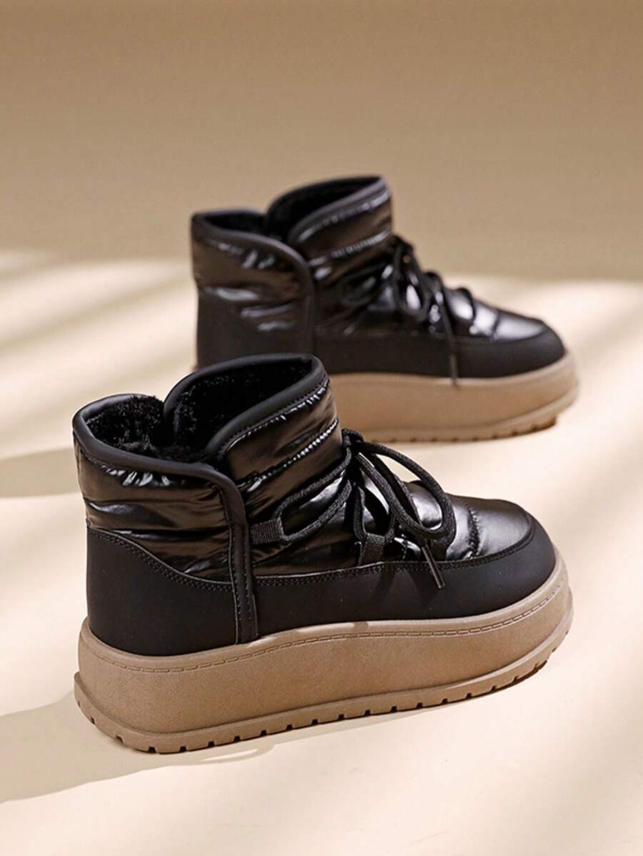 Bota de Cano Alto para Alunas, Versão Coreana Modelo Novo 2024 Botas ...