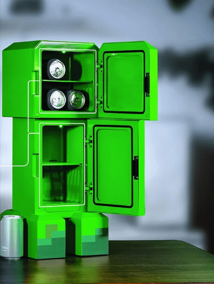 Charged Creeper Figural Mini Fridge | SHEIN ITALIA