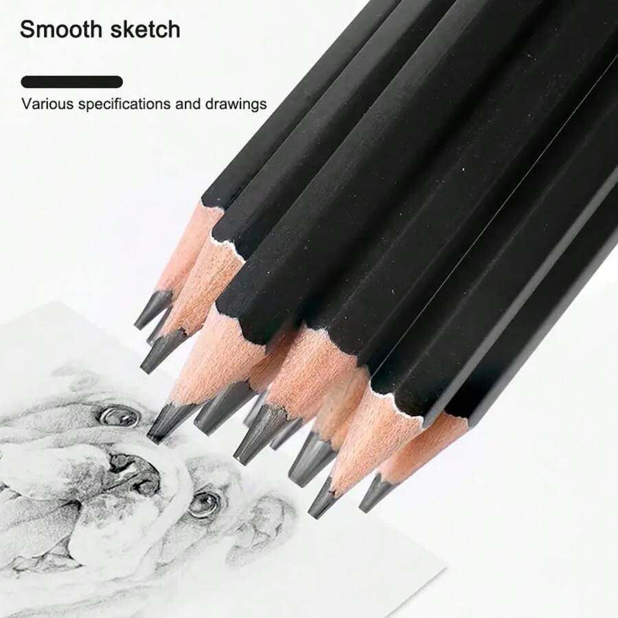 14-Piece Professional Sketching Pencil Set Drawing Pencil Writing ...