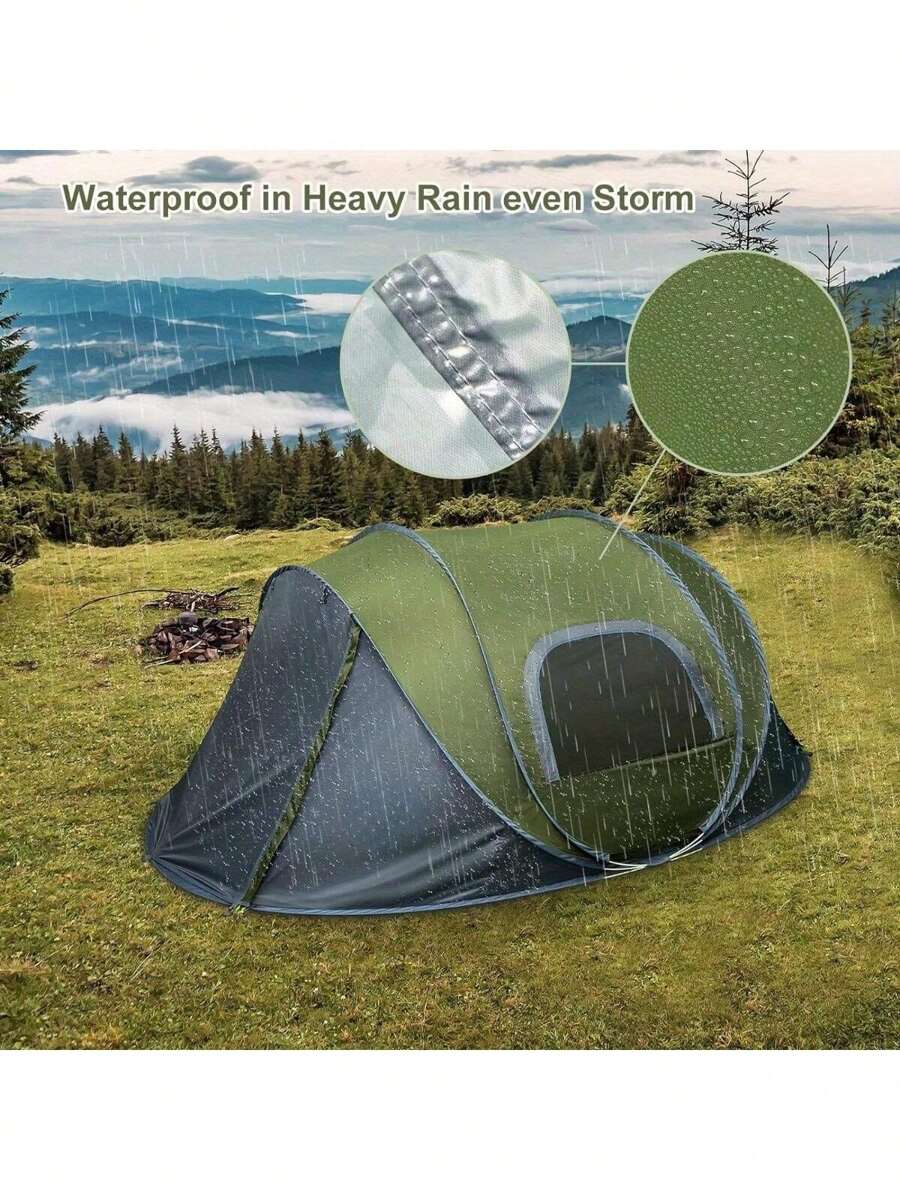 Carpa de camping emergente: Carpa para 2 personas, impermeable, de ...