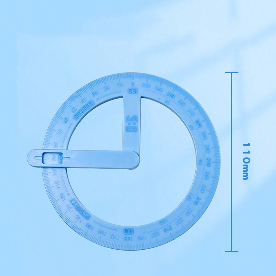 360-Degree Protractor Demonstrator For Students, Right Angle & Acute ...
