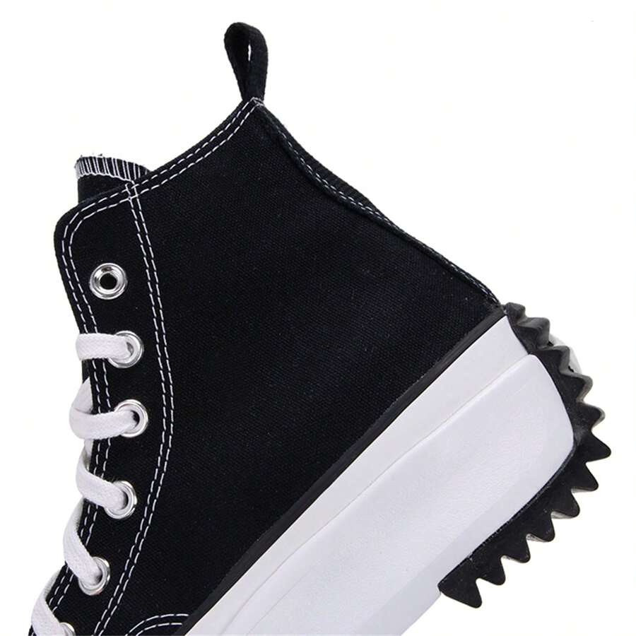 Converse Men & Women's Thick Sole High Top RunStarHike Canvas Sneakers ...