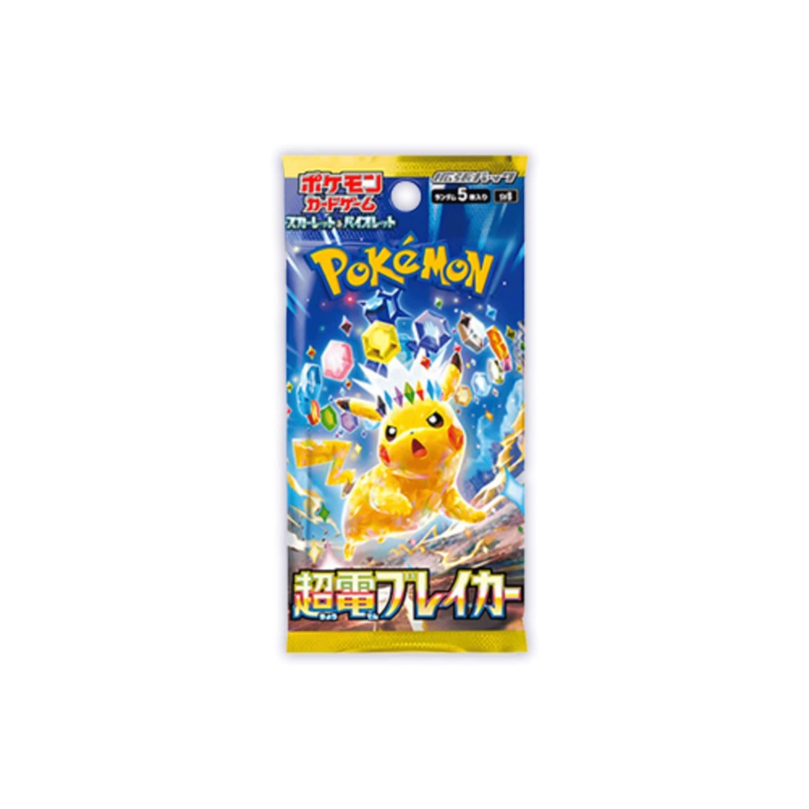 Pokemon Pokémon Trading Card Super Electric Breaker Booster Box Scarlet & Violet SV8 Japanese ...