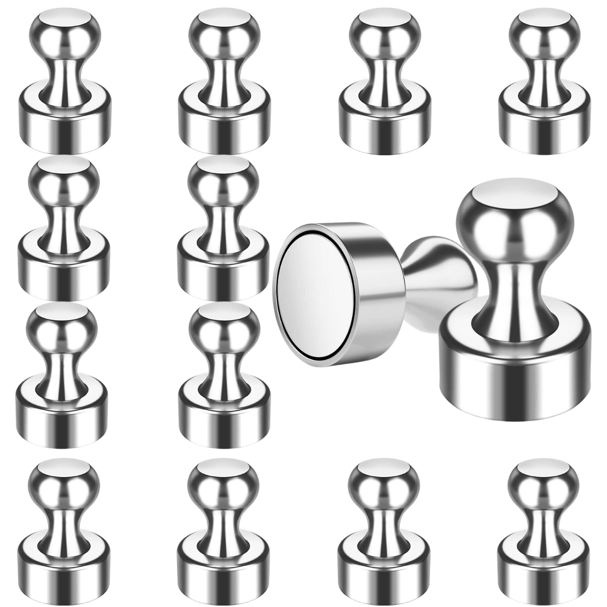 8 Pack Magnets For Whiteboard, Fridge Magnets, Small Magnets ...