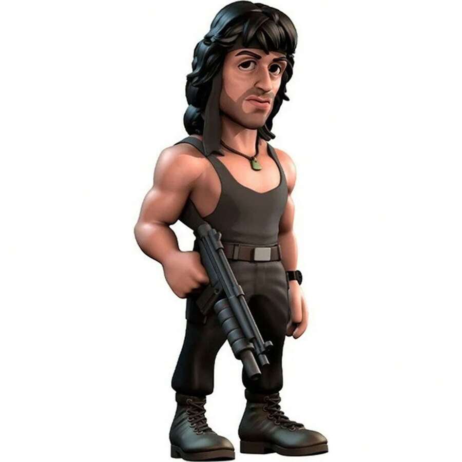 Ecommerc3 | Figura Minix Rambo 3 12Cm - Figura Coleccionable De Alta ...