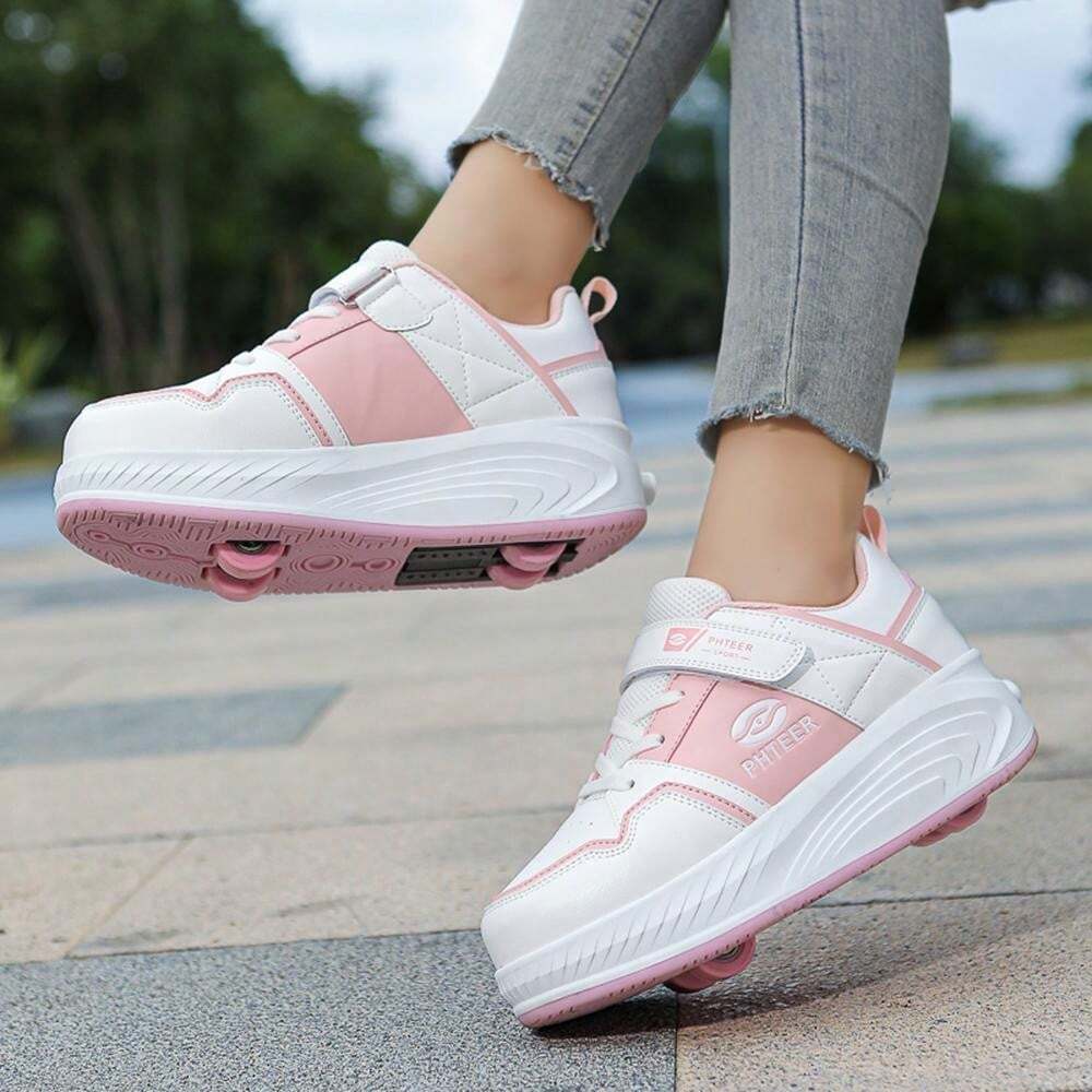 New Four-Wheel Drive Skate Shoes, Men And Women Multi-Functional ...
