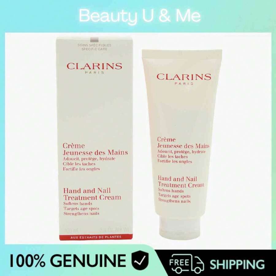 Clarins Hand & Nail Nourishing Treatment Cream 100ml | SHEIN UK