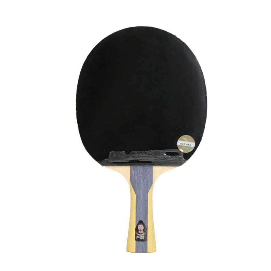Dhs Red Double Happiness Dhs 5-Star Table Tennis Racket, Double-Sided ...