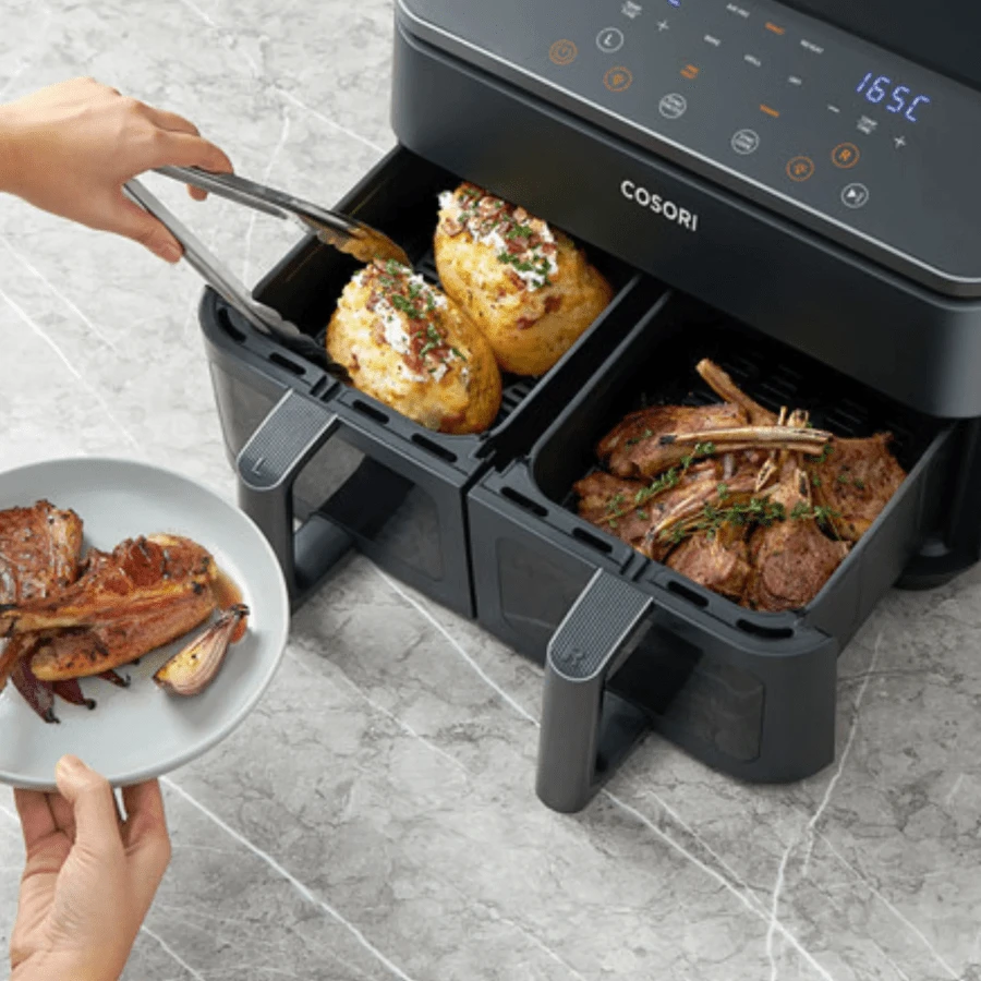 Cosori COSORI - Chef Edition Dual Basket Air Fryer 8.5 Liter | SHEIN ...