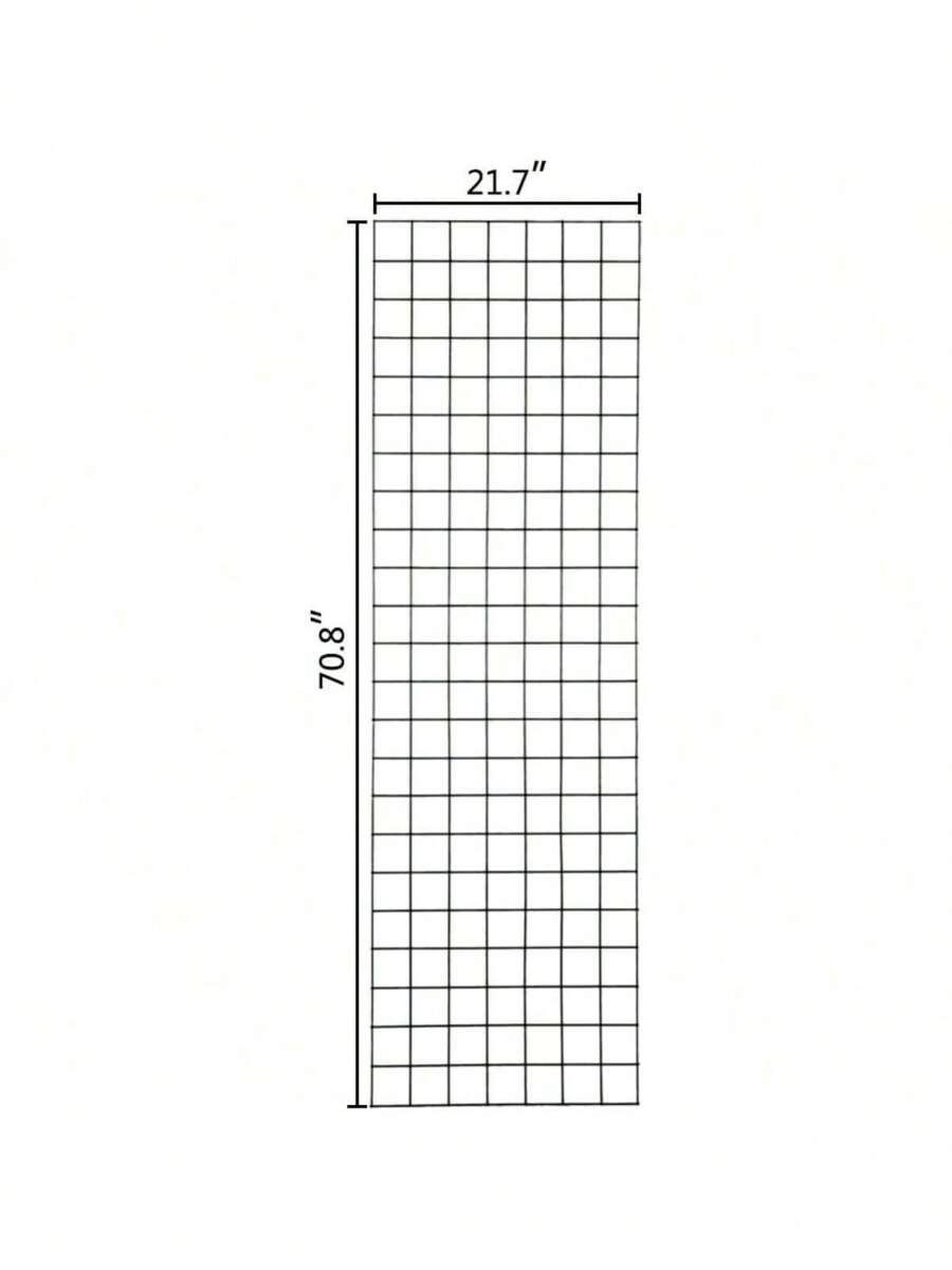 6' X 2' Wire Grid Panel For Retail Display Gridwall, Thicker 5mm Wire ...