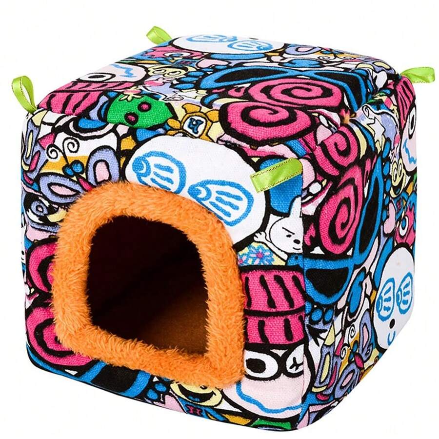 Hamster Bed Warm House Cute Nest, Cozy House Hideout For Small Rodent ...