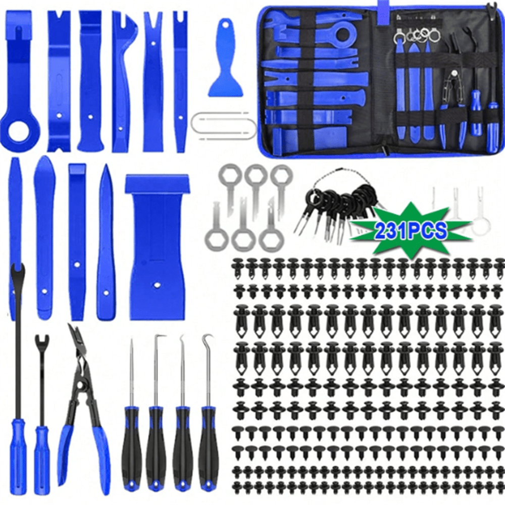 Kit d'outils de démontage et d'assemblage de voiture, ensemble complet ...