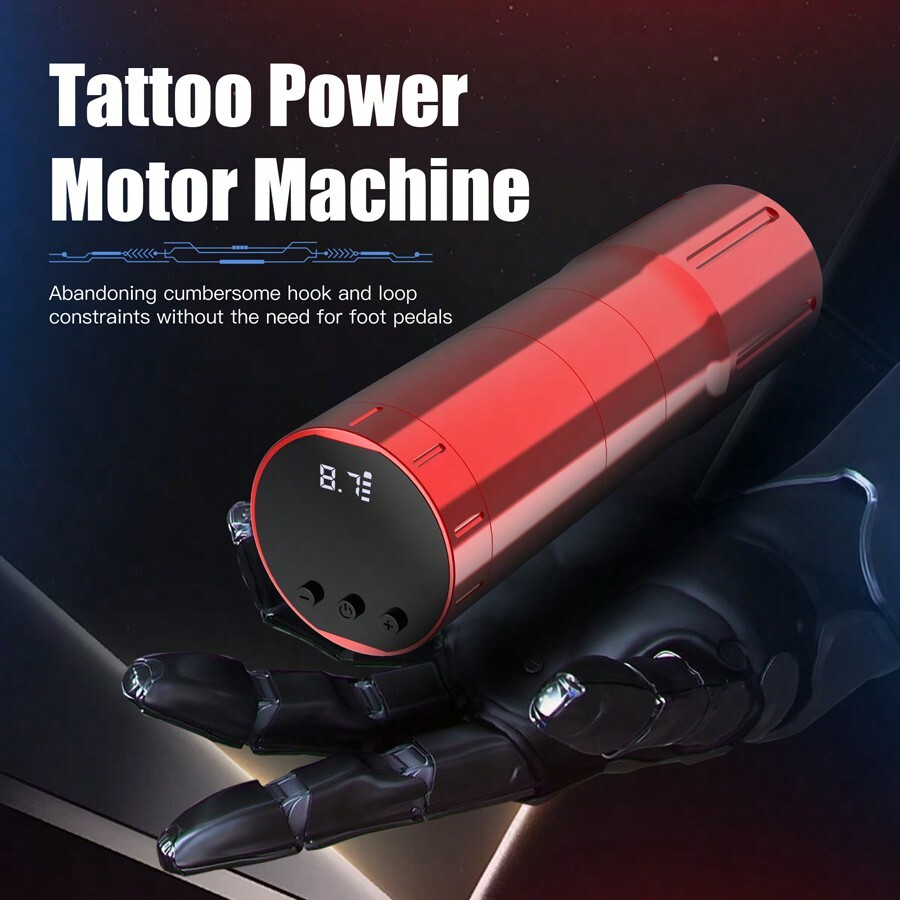 DONGYUNTATTOO Tattoo Kit - Draadloze Tattoo Machine Kit Complete Rotary ...